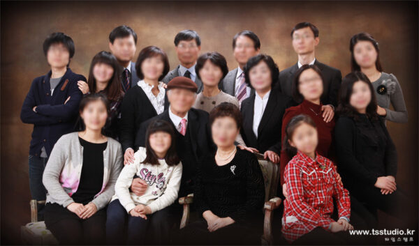 가운동 화목한 대가족 가족사진 햇쌀가게 행복의 시작은 집밥 수향미 백진주 경기미 햅쌀로~